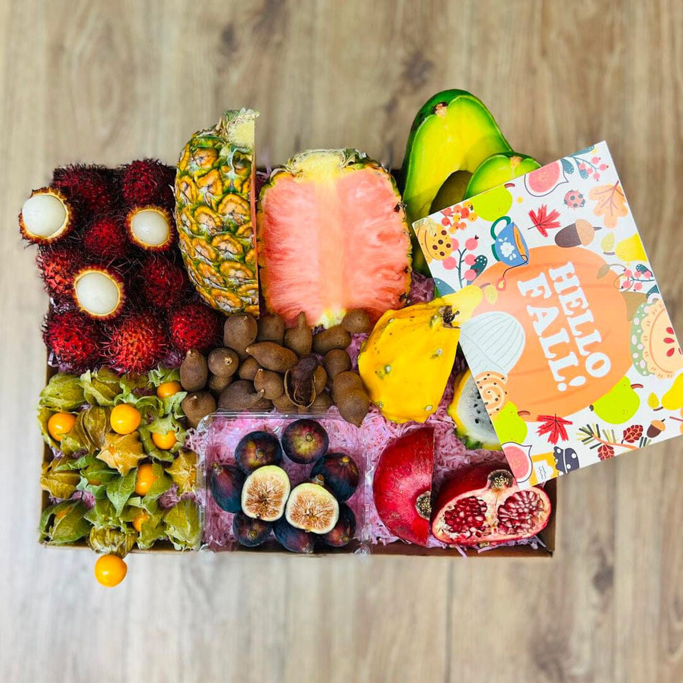 PinkGlow™ Pink Pineapple Collection - Tropical Fruit Box