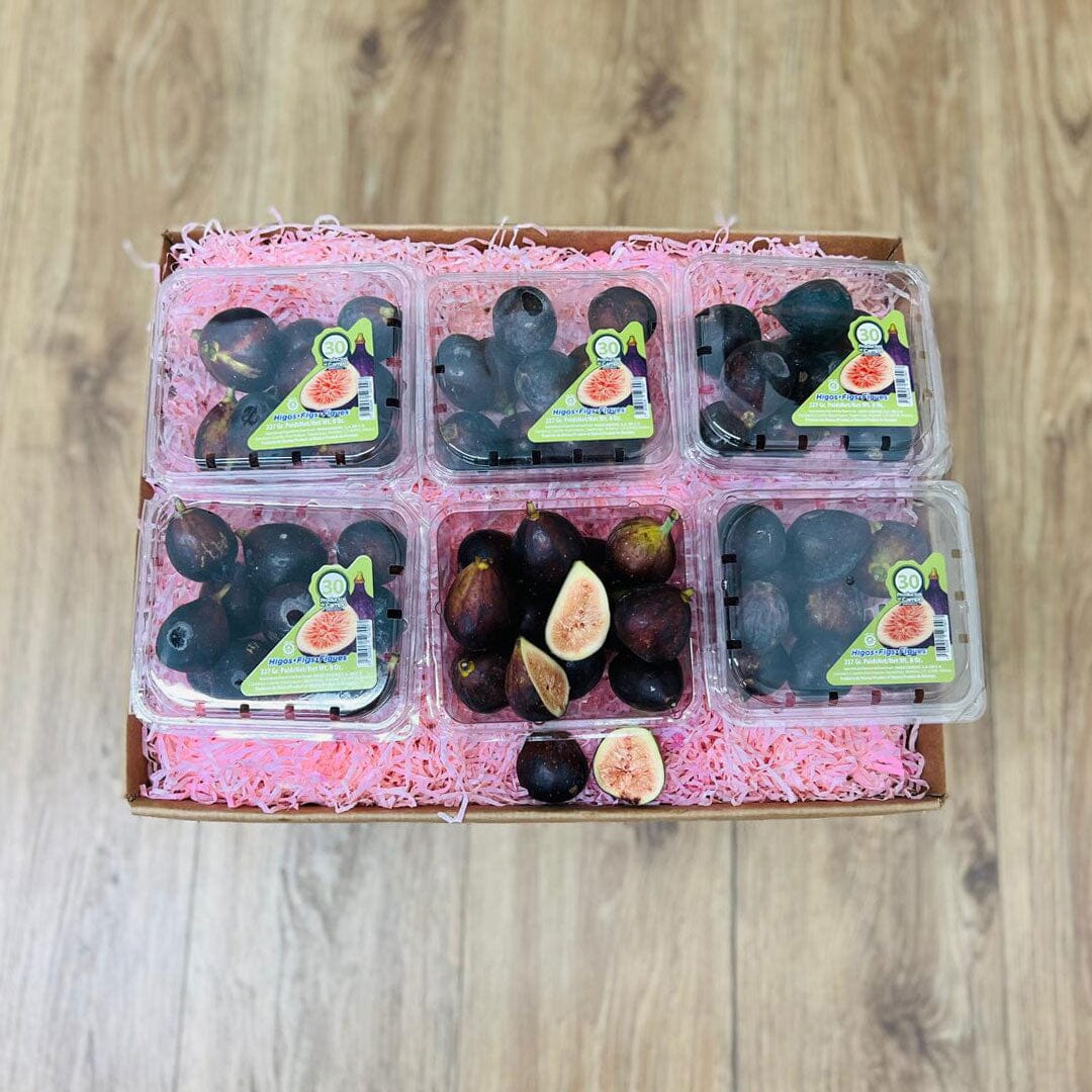 Fresh Black Mission Fig Box - Regular (6 Crates) - Tropical Fruit Box