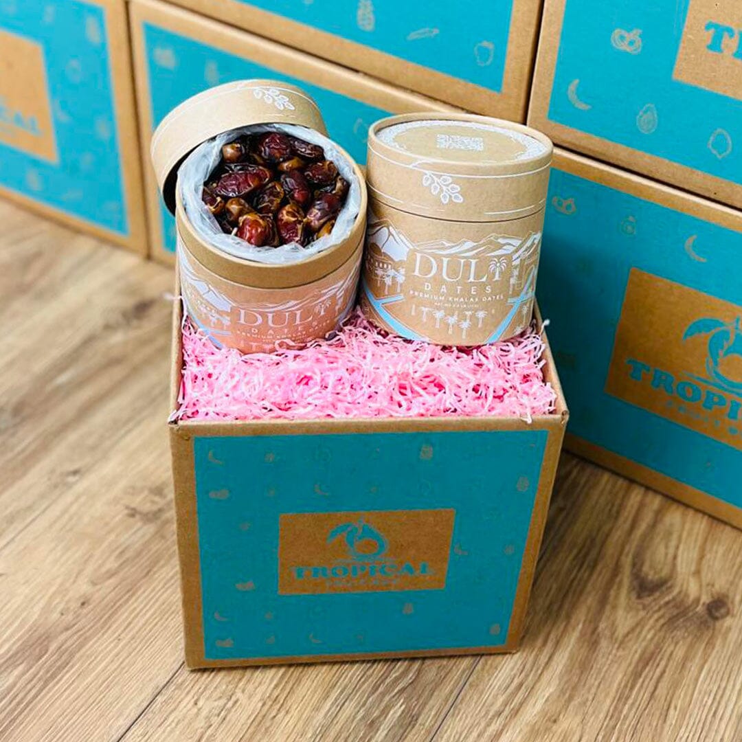 Khalas Dates Box - 2 Khala Date Boxes - Tropical Fruit Box