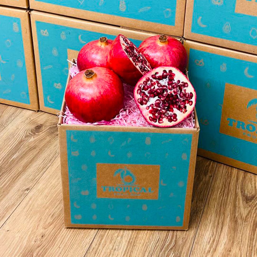 Pomegranate Box - Medium (5 lbs) - Tropical Fruit Box