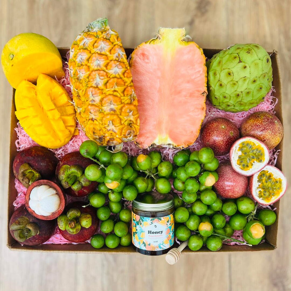 All Tropical and Exotic Fruits and Roots - Tropical Fruit Box