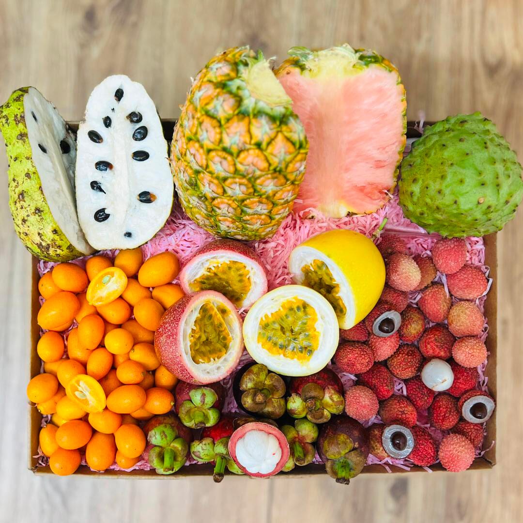 Taste the Exotics Fruit Box | Seasonal Exotic Fruits Hand Picked for ...