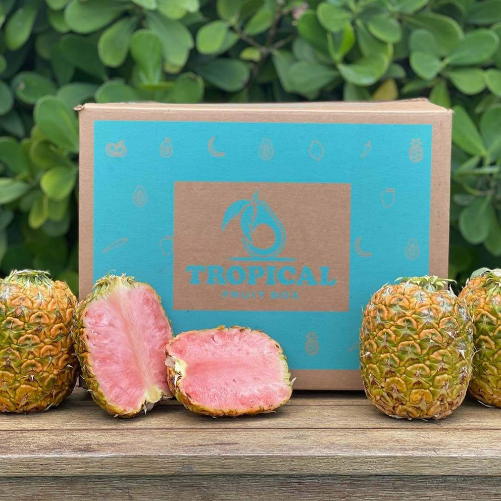PinkGlow™ Pink Pineapple Collection - Tropical Fruit Box